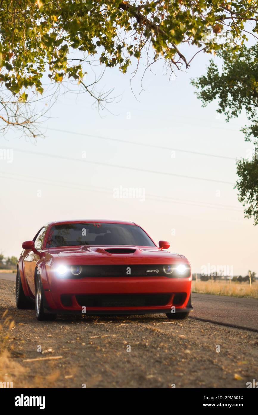 Dodge challenger srt car hi-res stock photography and images - Alamy
