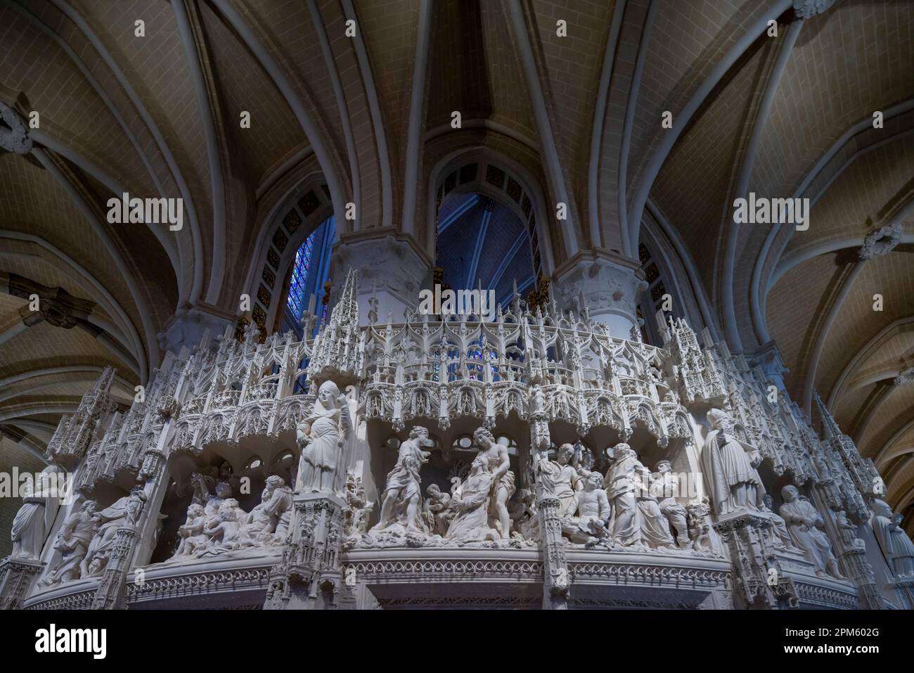 The Agony In The Garden And Christ Arrested 1716 By Simon Mazière The Choir Wall Chartres