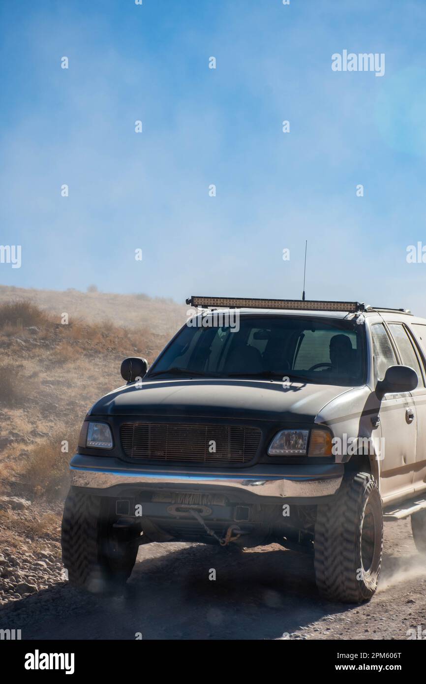 Off-roading in Moab Utah Stock Photo - Alamy