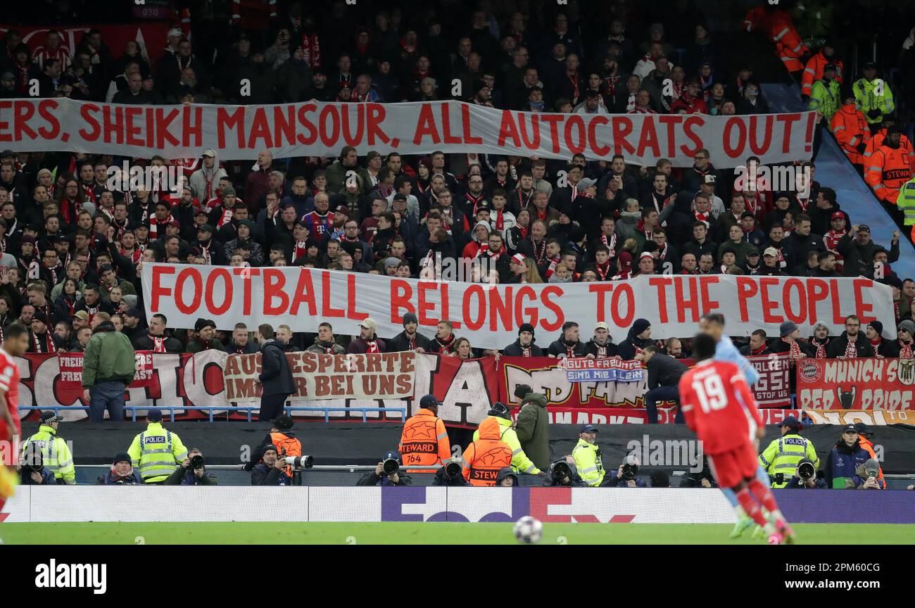 Etihad Stadium, Manchester, UK. 11th Apr, 2023. Champions League ...