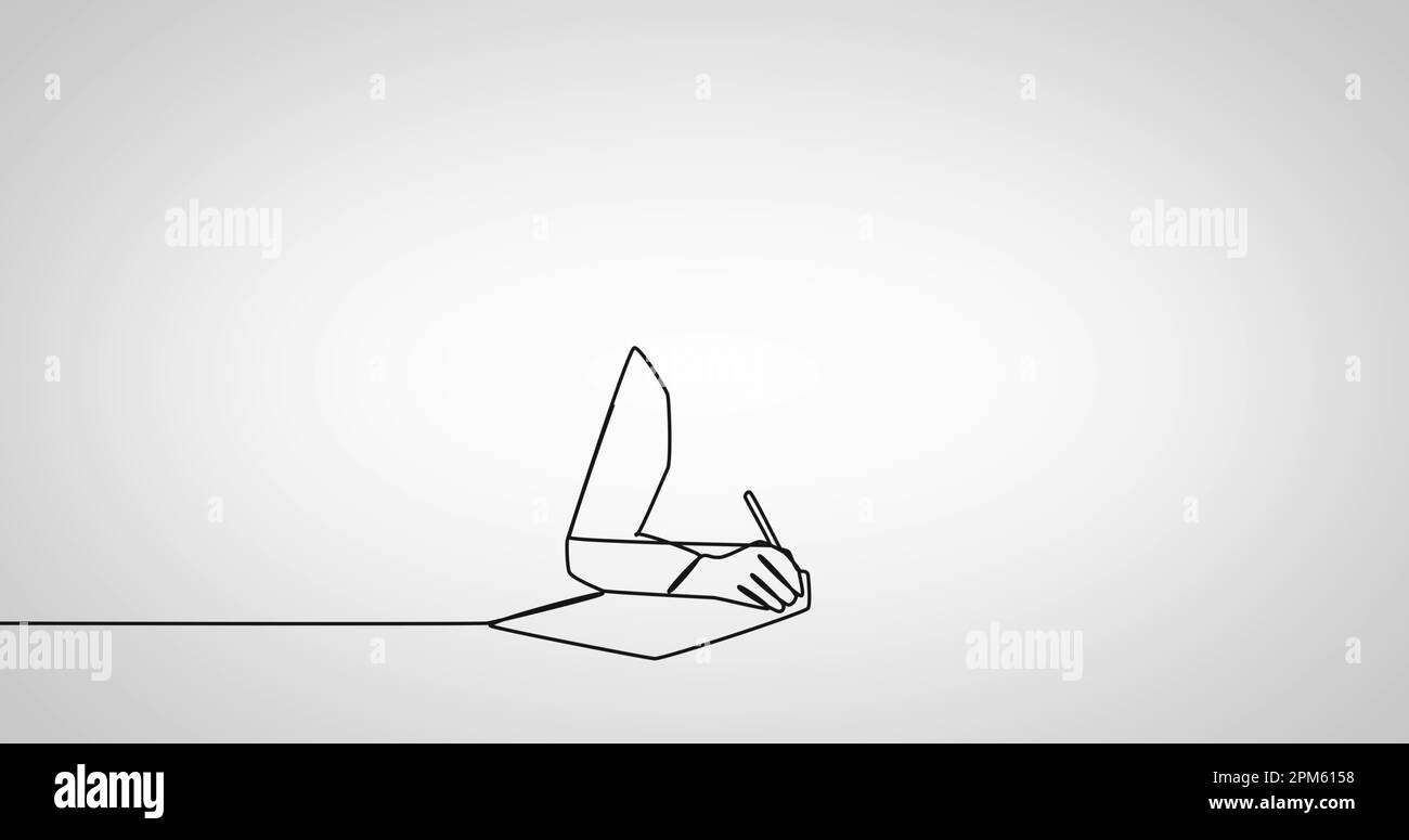 Easy White Pencil Drawing