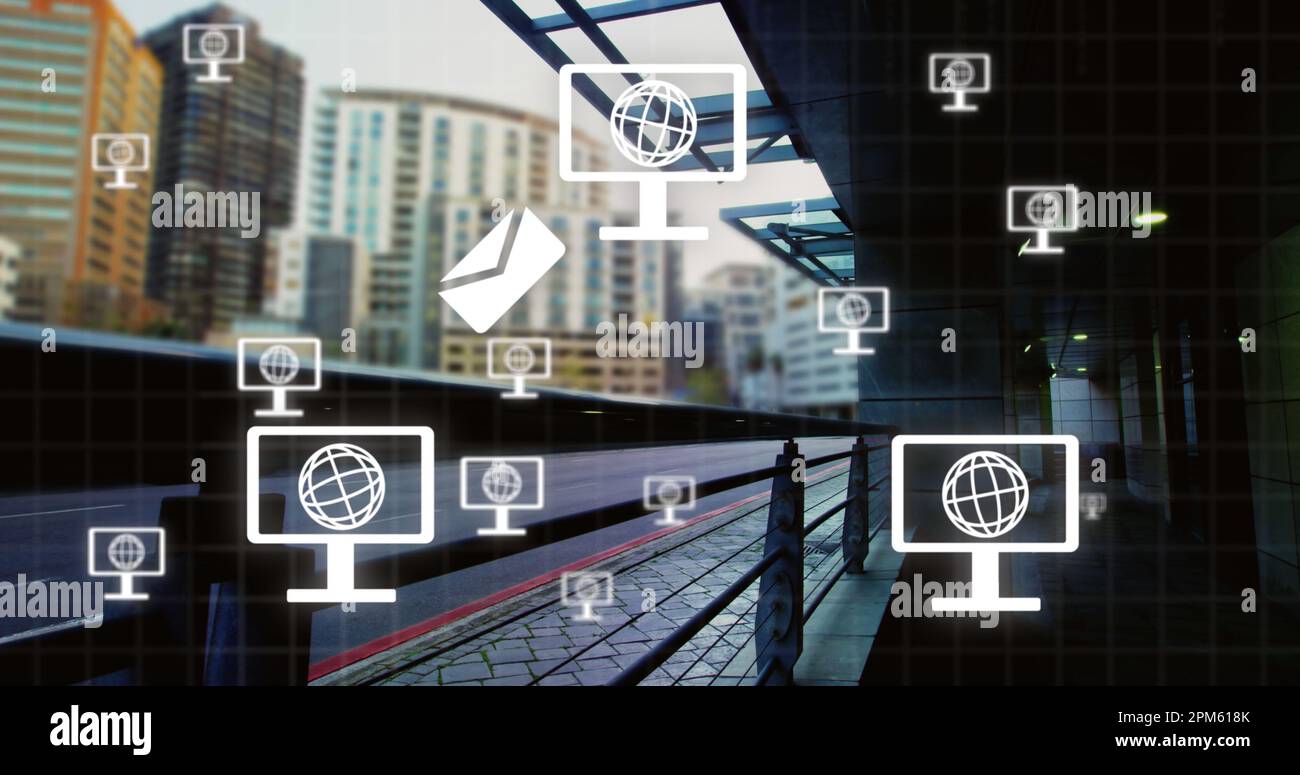 Network screen hi-res stock photography and images - Alamy