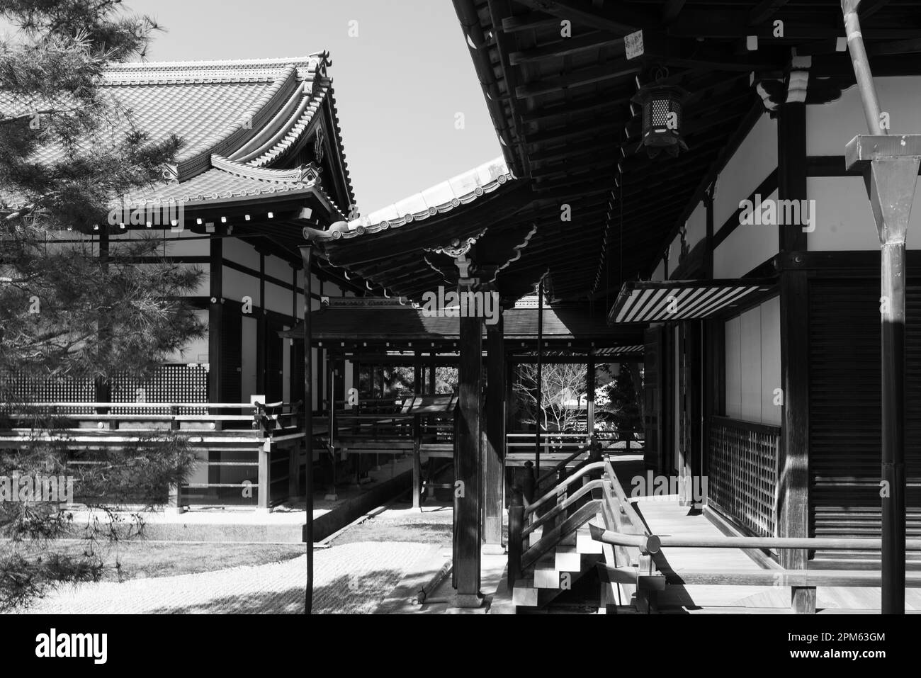 Kyoto, Arashiyama; Daikakuji Temple, former Saga Palace, the head ...