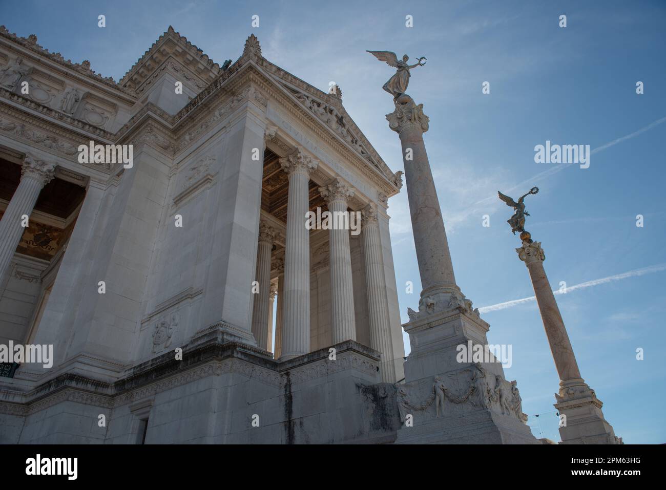 Rome Italy 16 March 2023:Altar of the Fatherland monument in ...