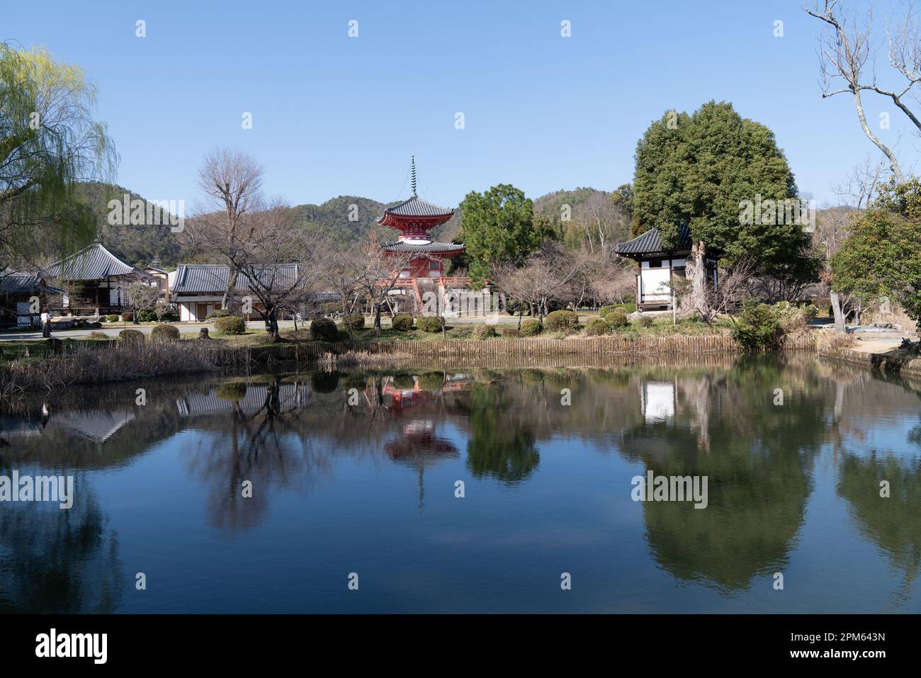 Kyoto, Arashiyama; Daikakuji Temple, former Saga Palace, the head ...