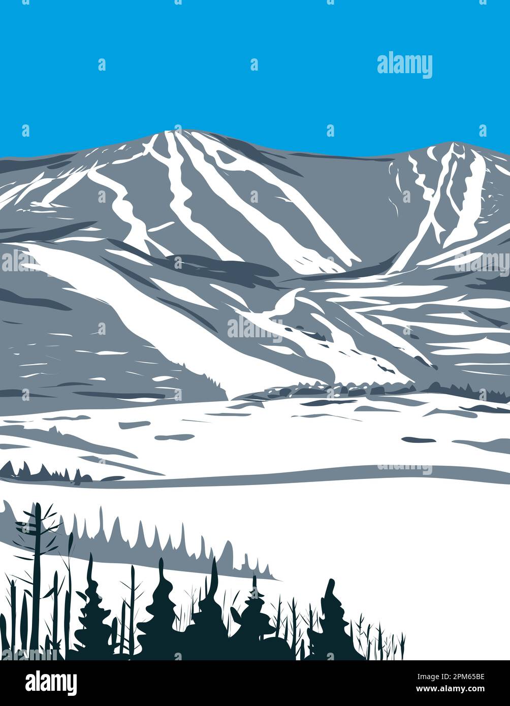 Killington mountain ski area hi-res stock photography and images - Alamy