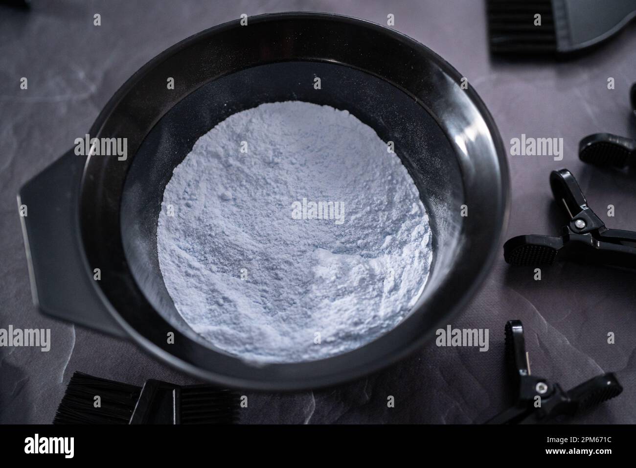 Hair dye color set Stock Photo - Alamy