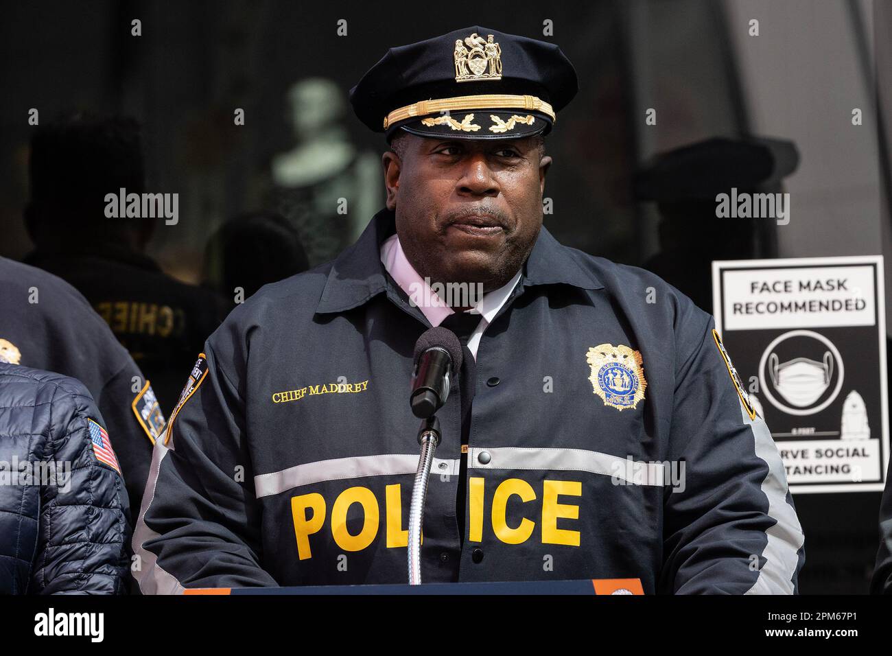 New York, United States. 11th Apr, 2023. NYPD Chief of Deprtament ...