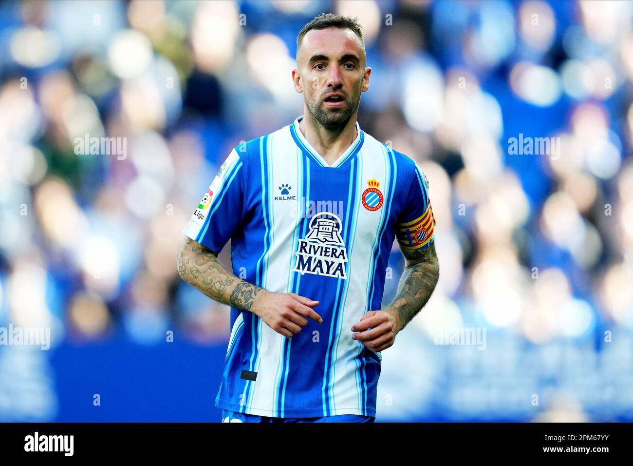 Sergi Darder of RCD Espanyol during the La Liga match between RCD ...