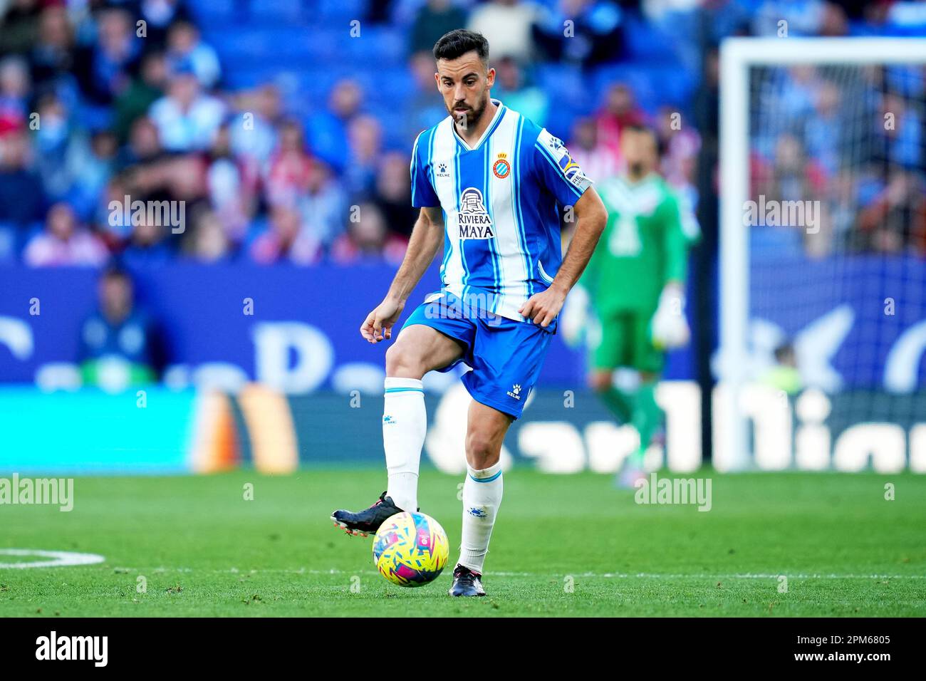 Edu Exposito of RCD Espanyol during the La Liga match between RCD ...