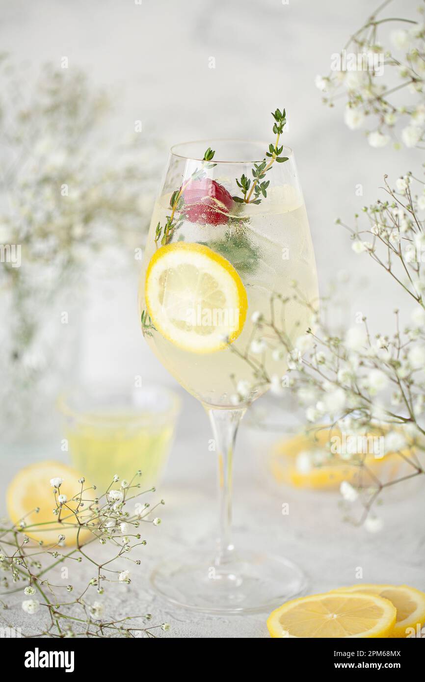 Glass of limoncello spritz hi-res stock photography and images - Alamy