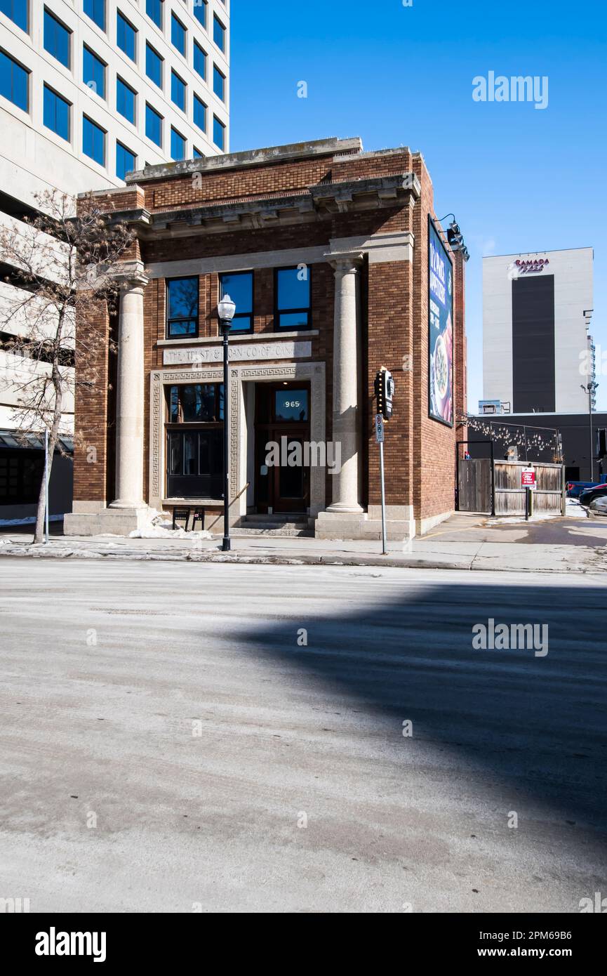 Heritage brick building in Regina, Saskatchewan, Canada Stock Photo - Alamy