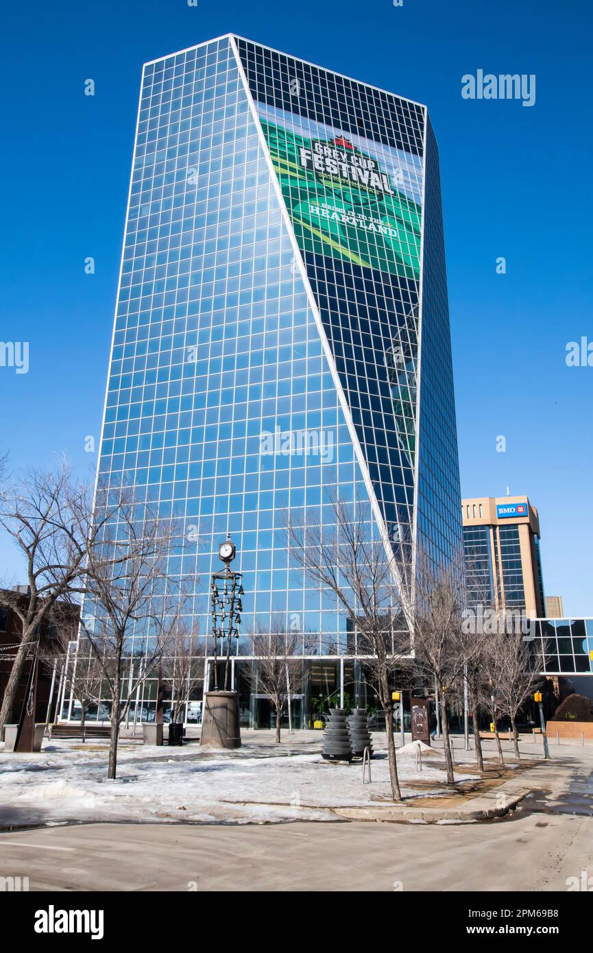 Downtown glass skyscrapers hi-res stock photography and images - Alamy