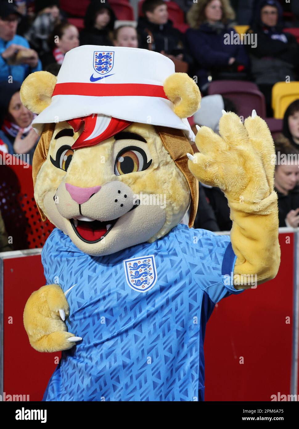 London, UK. 11th Apr, 2023. England Mascot Mane during the Women's ...
