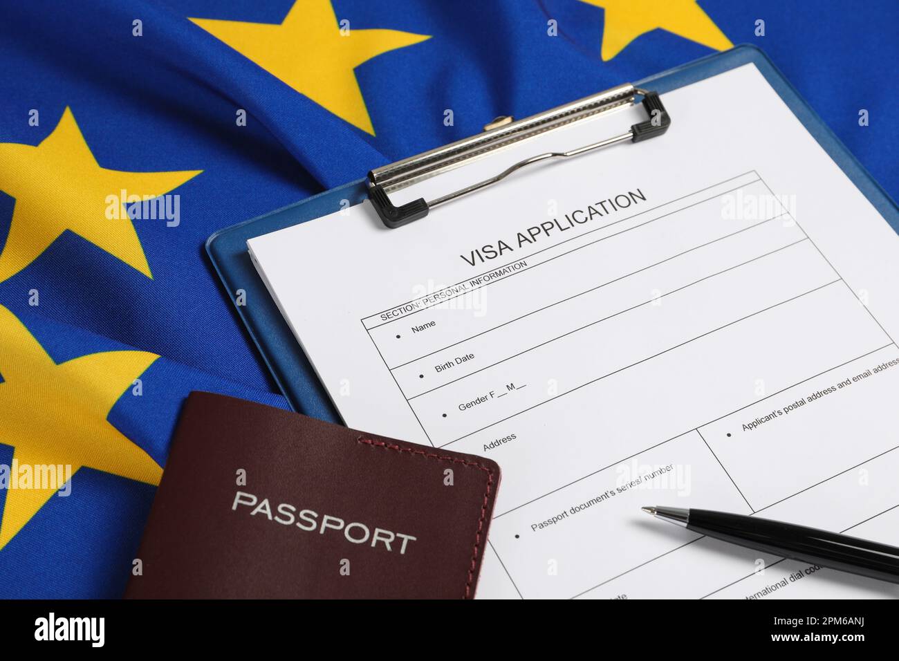 Schengen visa application hi-res stock photography and images - Alamy