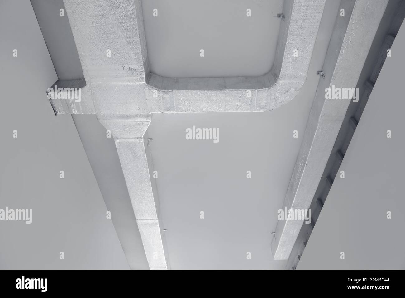 Ceiling with ventilation system indoors, bottom view Stock Photo - Alamy