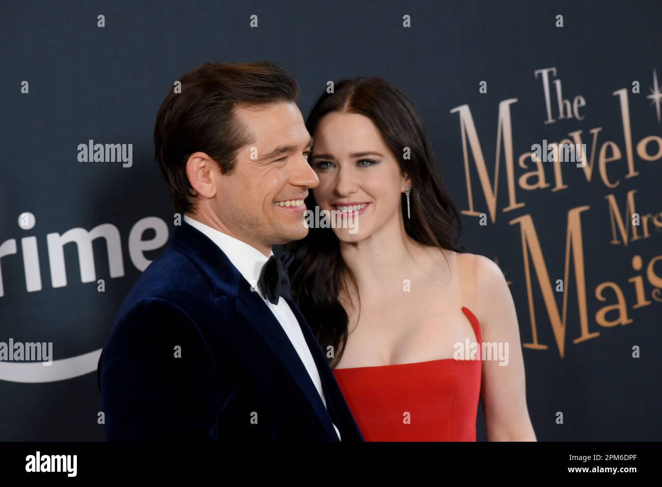 New York, USA. 11th Apr, 2023. Jason Ral[ph and Rachel Brosnahan attend ...