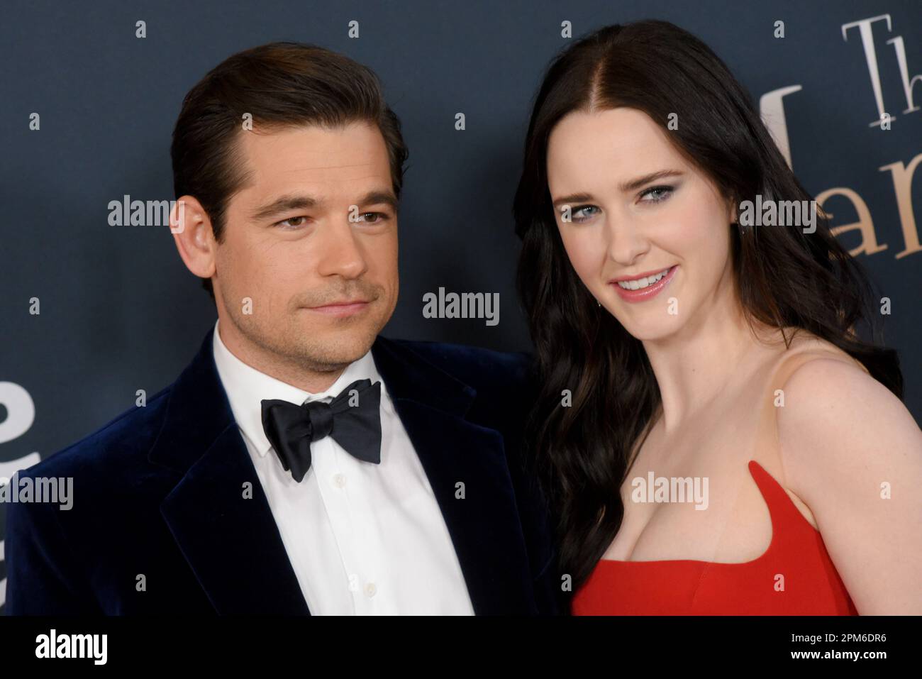 New York, USA. 11th Apr, 2023. Jason Ral[ph and Rachel Brosnahan attend ...