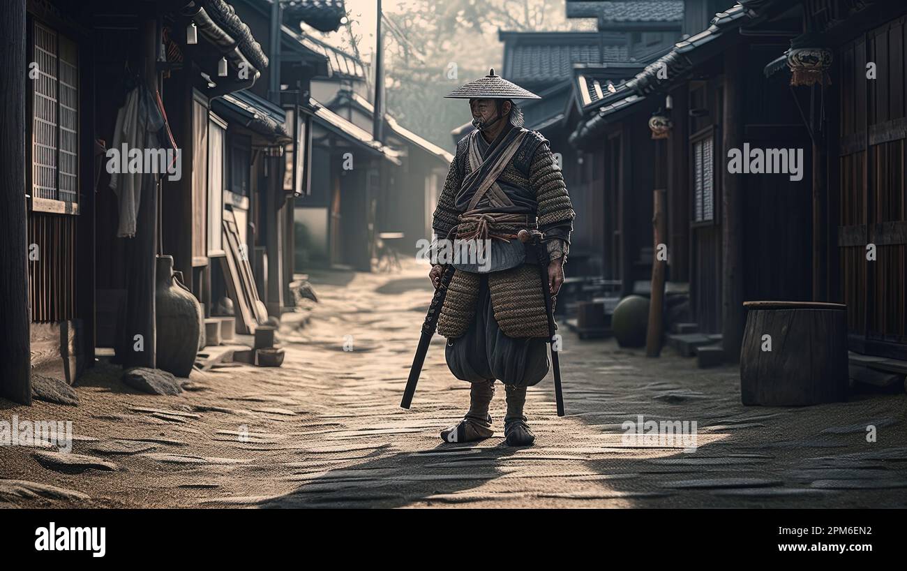 Silhouette of japanese soldier hi-res stock photography and images - Alamy