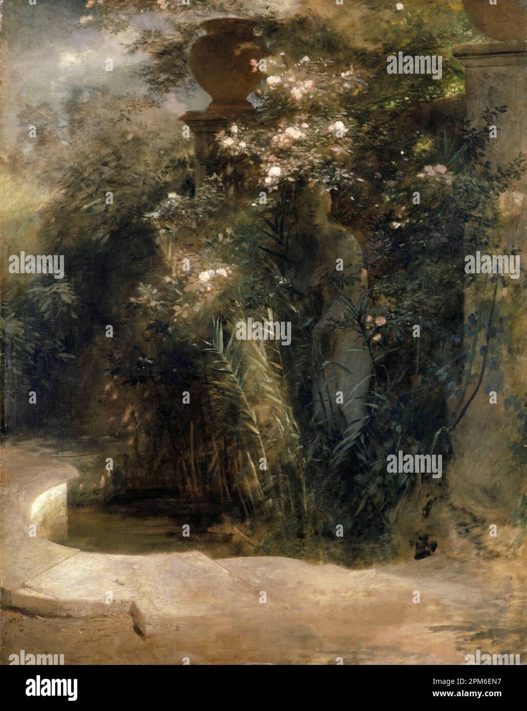 Venus Abandoned (1860) painted by the 19th Century Swiss symbolist ...