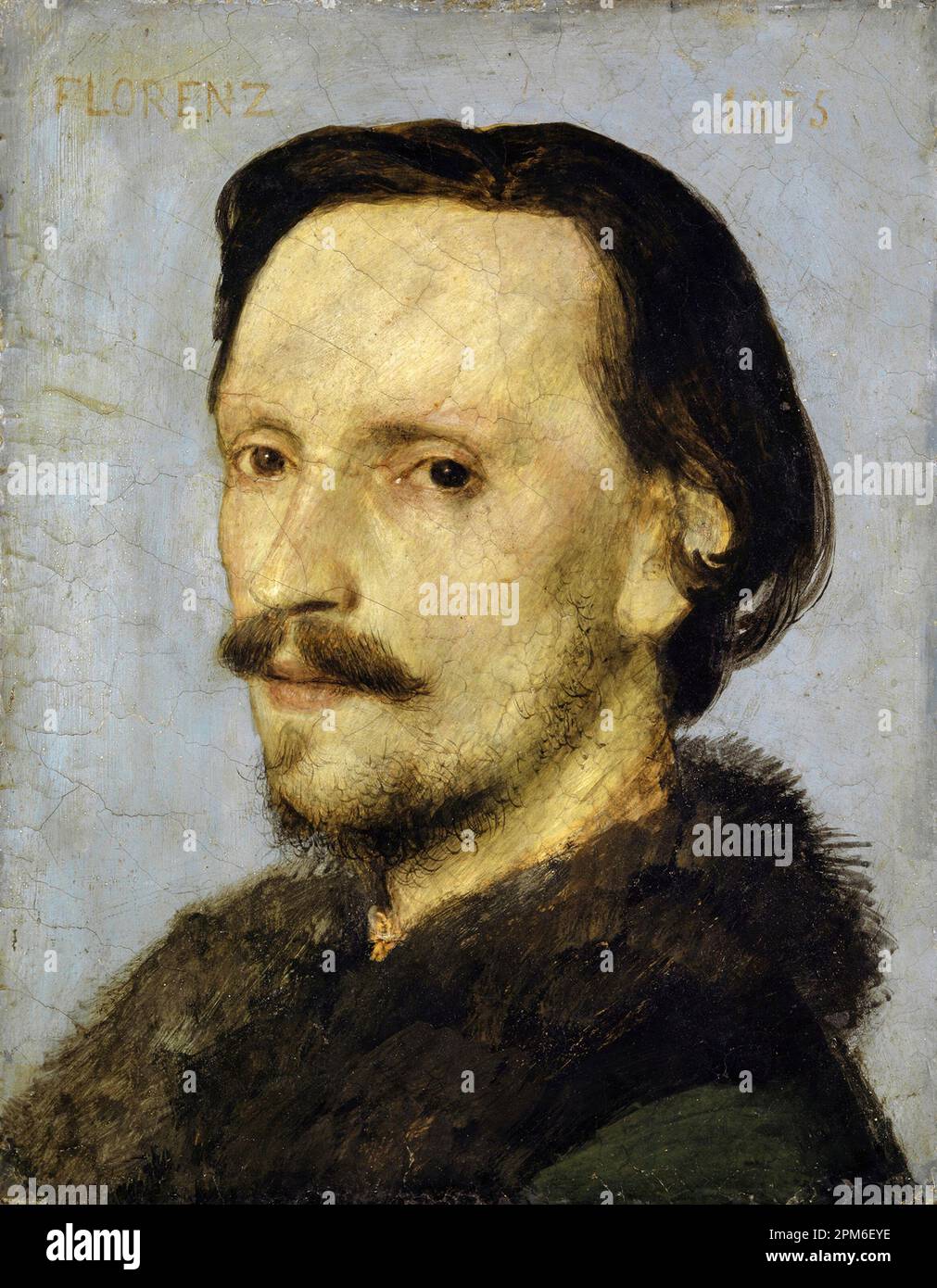 Portrait of the German art historian Adolf Bayersdorfer (1875) painted ...