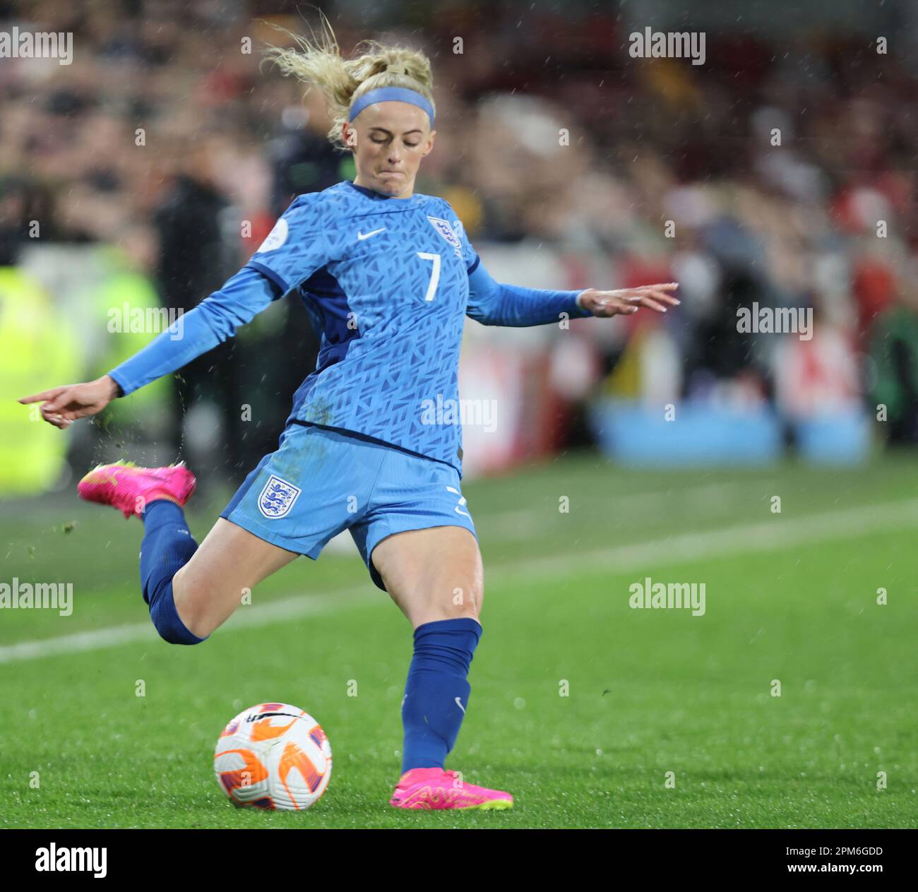 Chloe Kelly (Manchester City) of England Women during the Women's ...