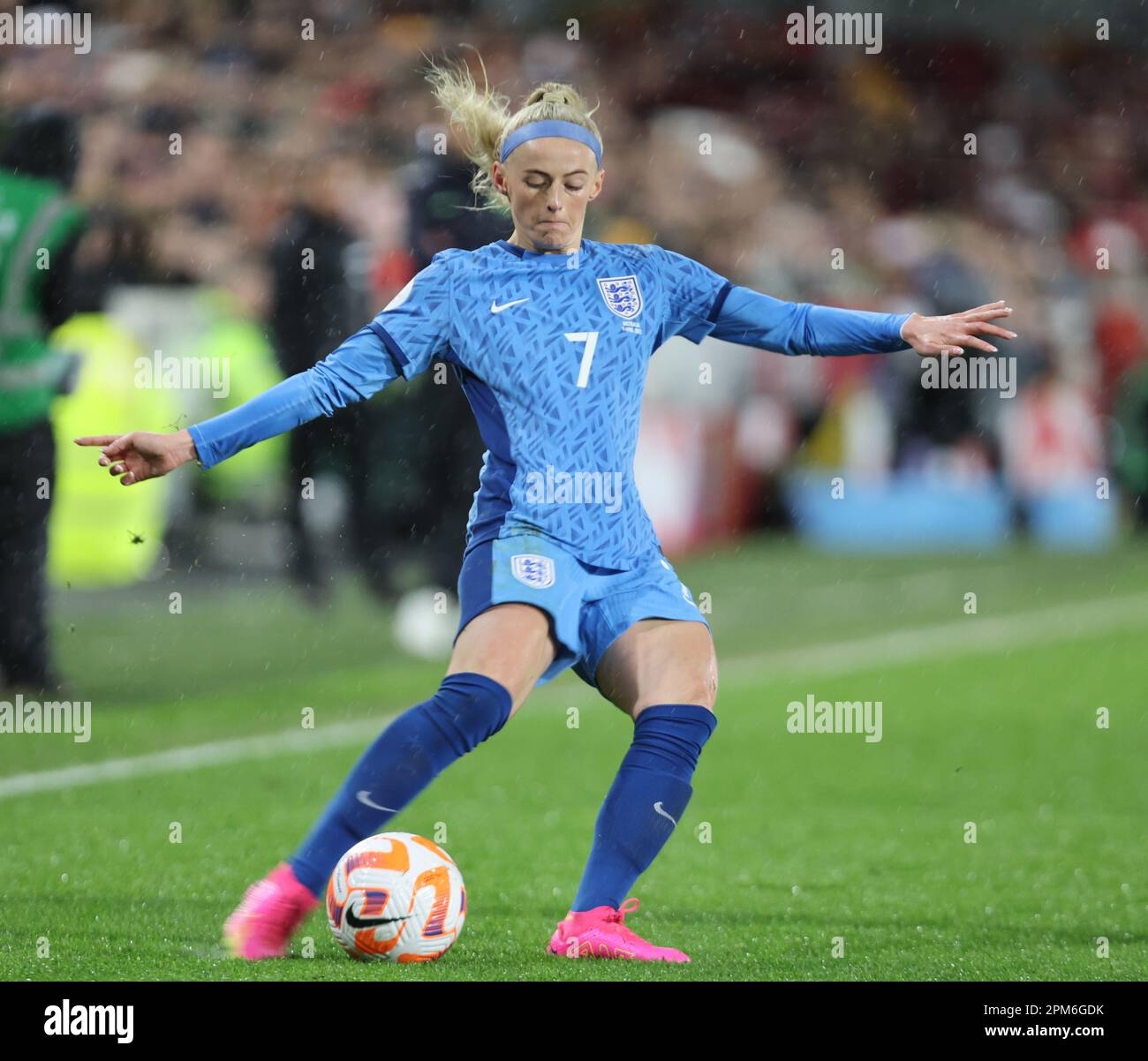 Chloe Kelly (Manchester City) of England Women during the Women's ...