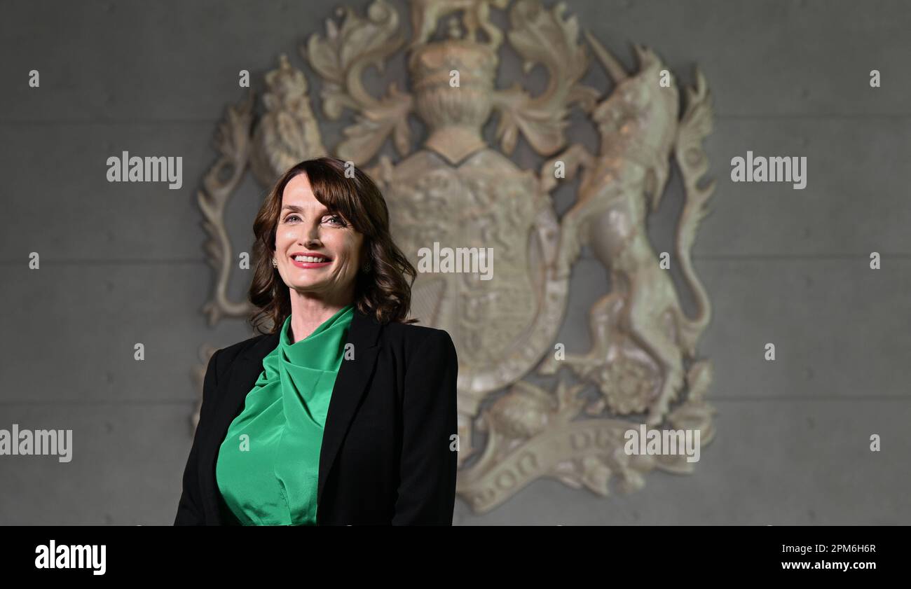 Justice Catherine Muir poses for a photograph at the Brisbane Supreme ...