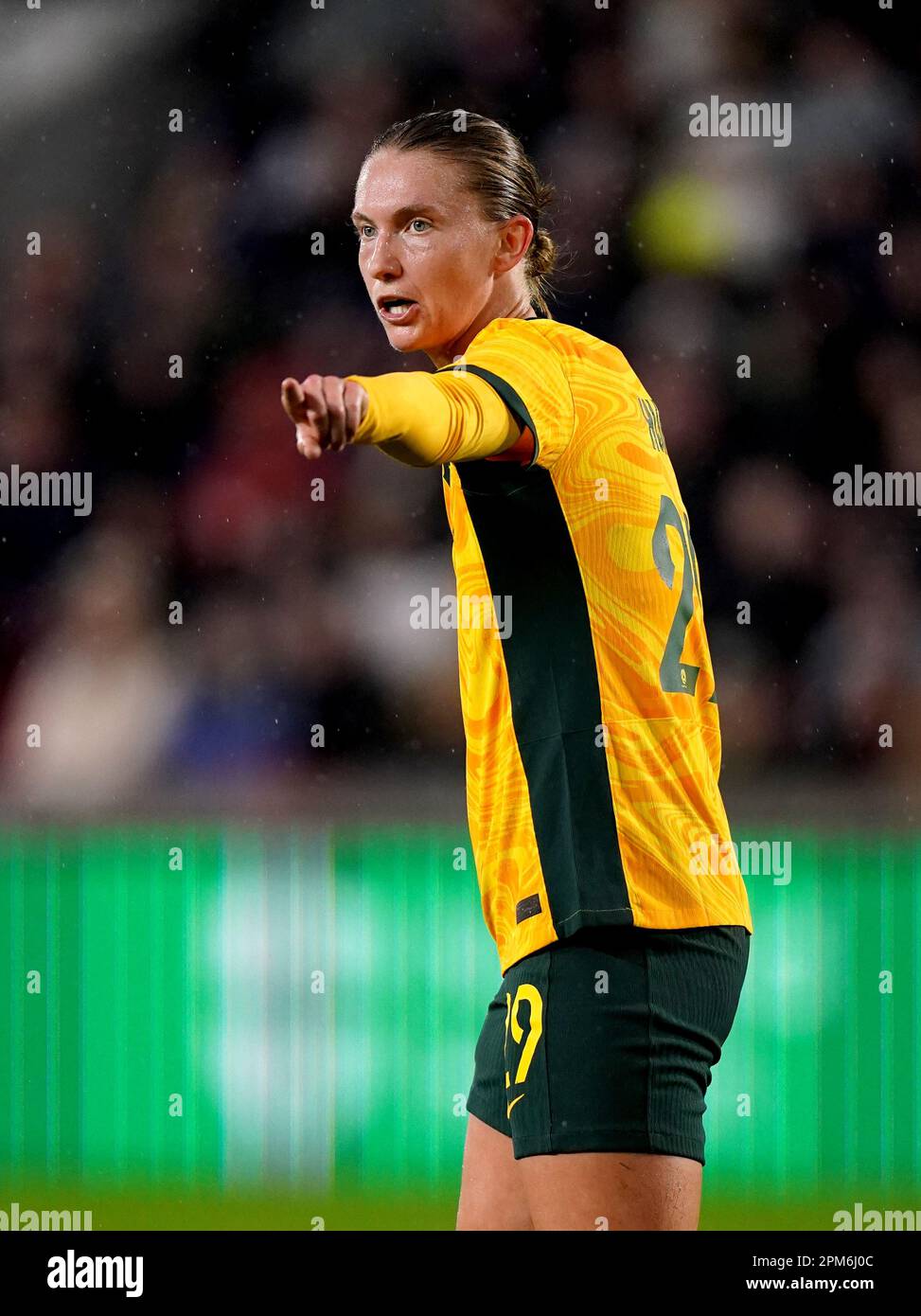 Australia's Claire Hunt during the Alzheimer’s Society International at ...