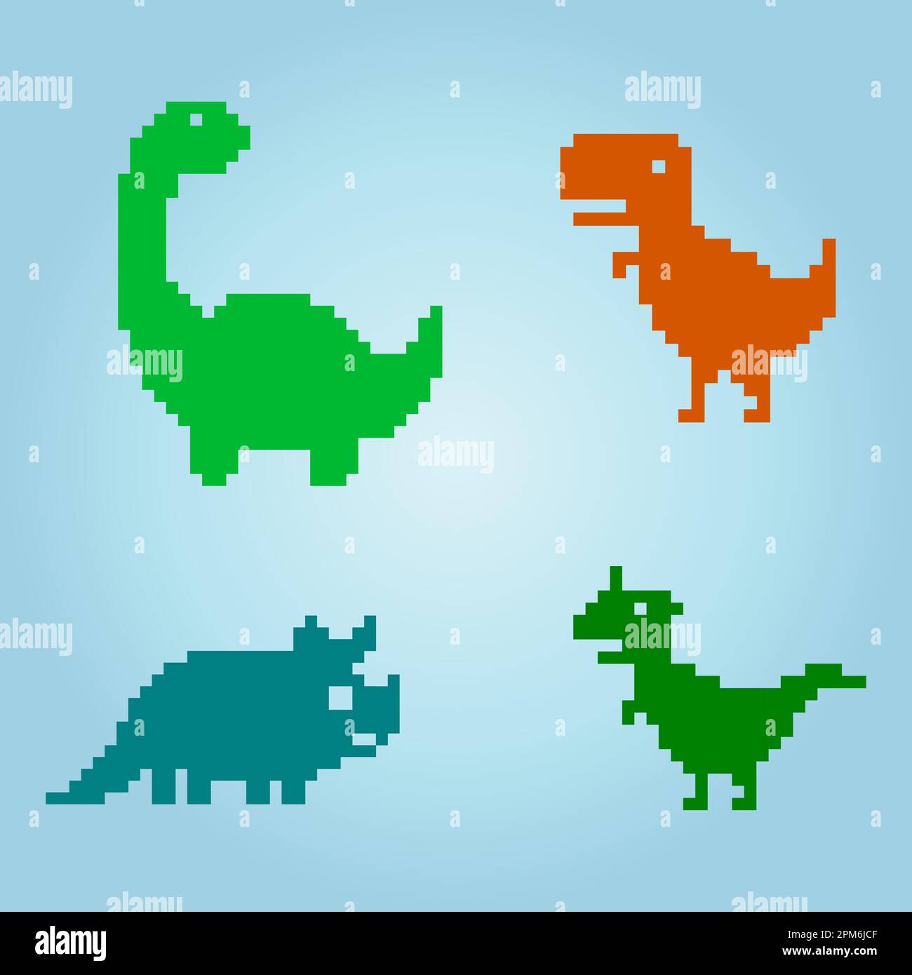 Pixel art animals hi-res stock photography and images - Alamy