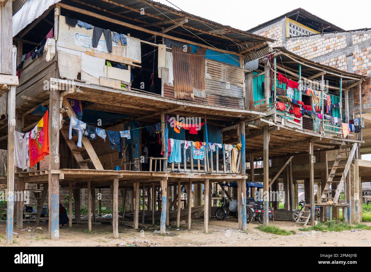 Belen is a floating city of extreme poverty and lack of sanitation ...