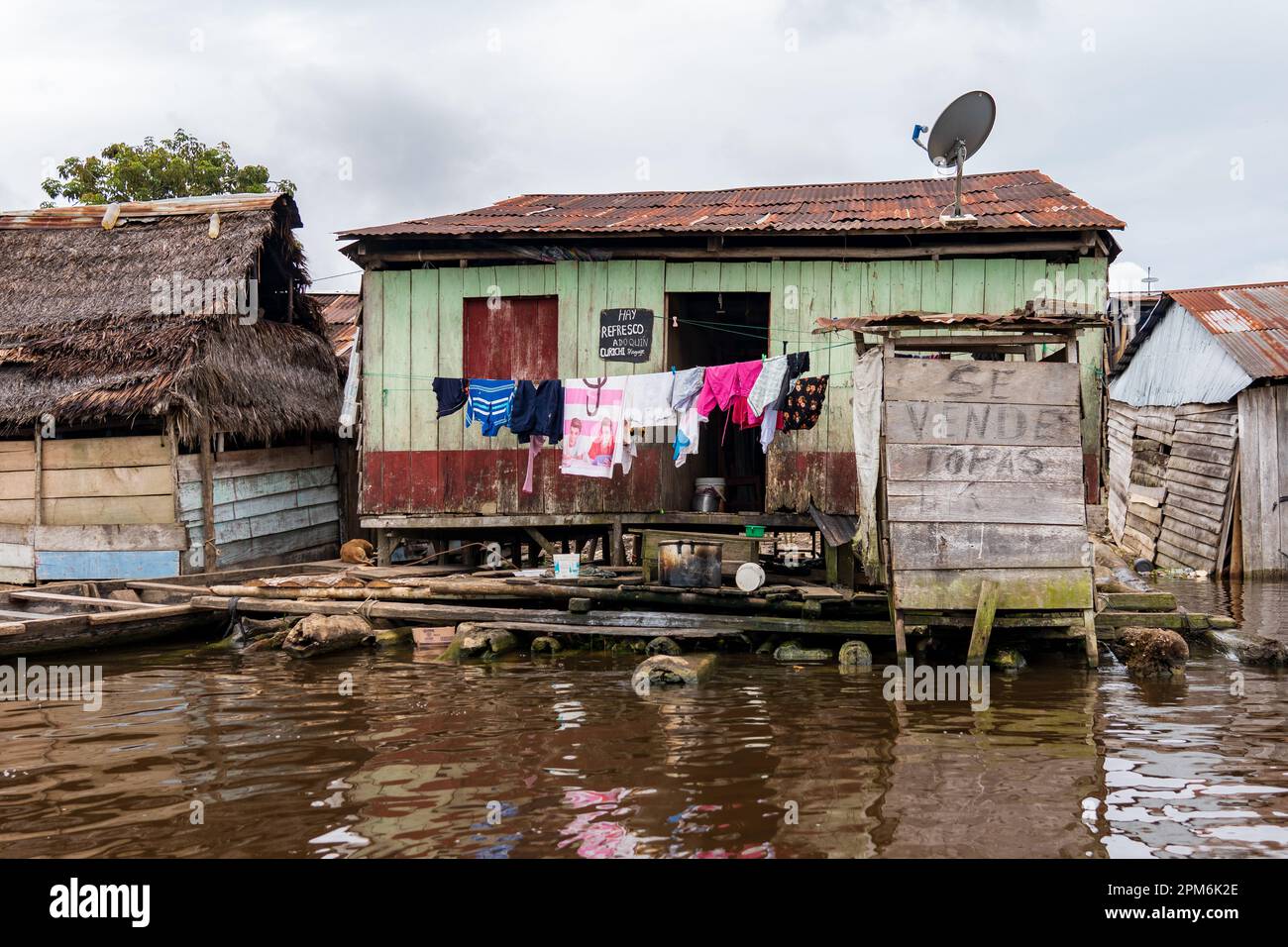 Belen is a floating city of extreme poverty and lack of sanitation ...
