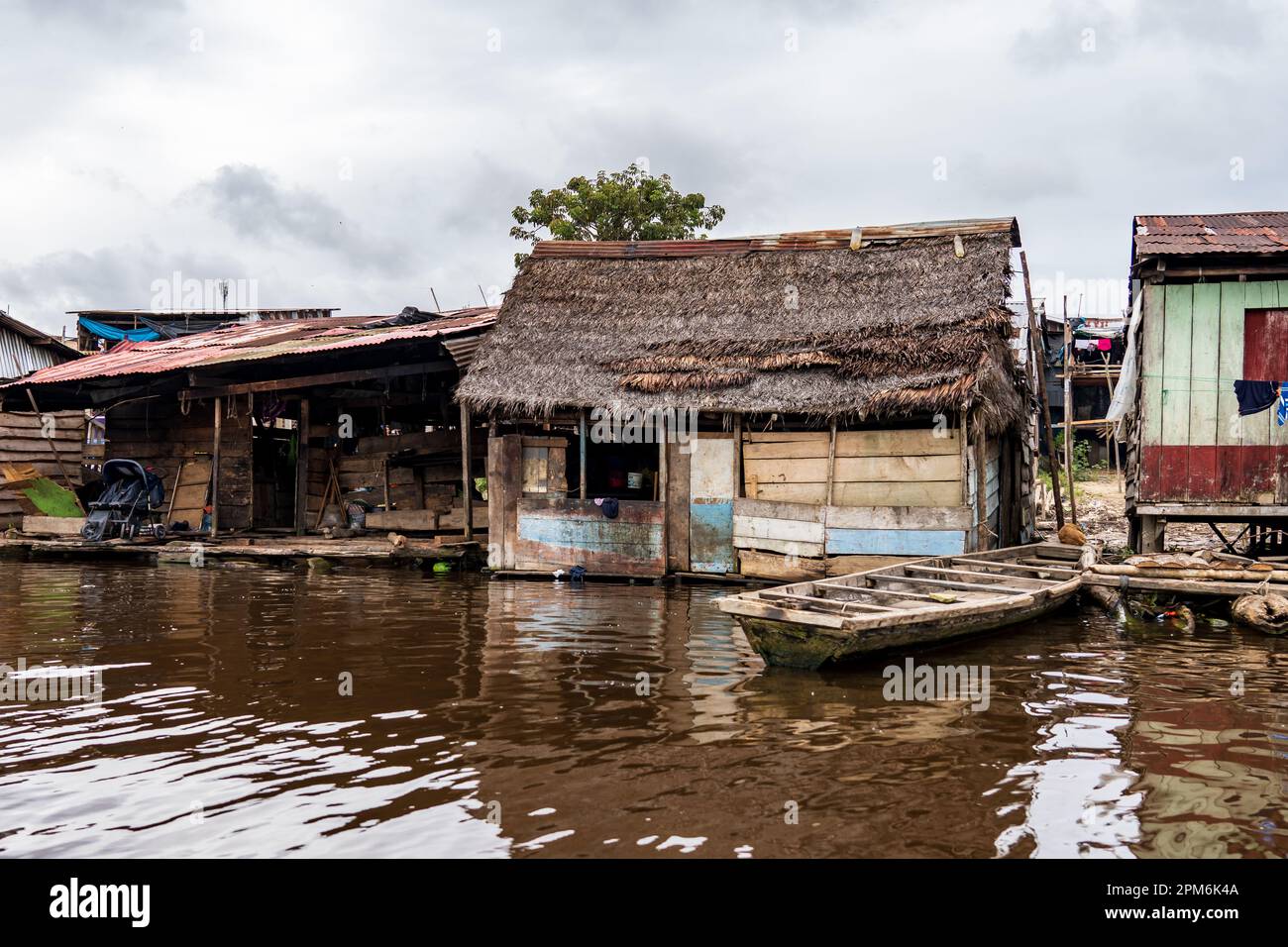 Belen is a floating city of extreme poverty and lack of sanitation ...