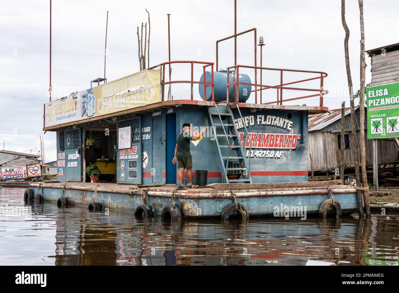 Belen is a floating city of extreme poverty and lack of sanitation ...