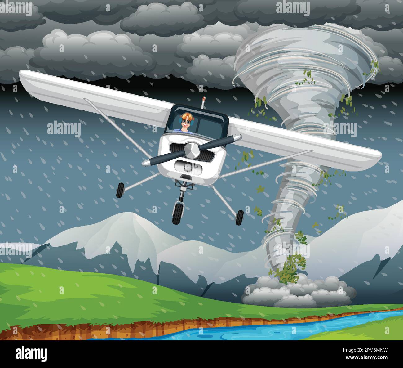 Tempest storm Stock Vector Images - Alamy