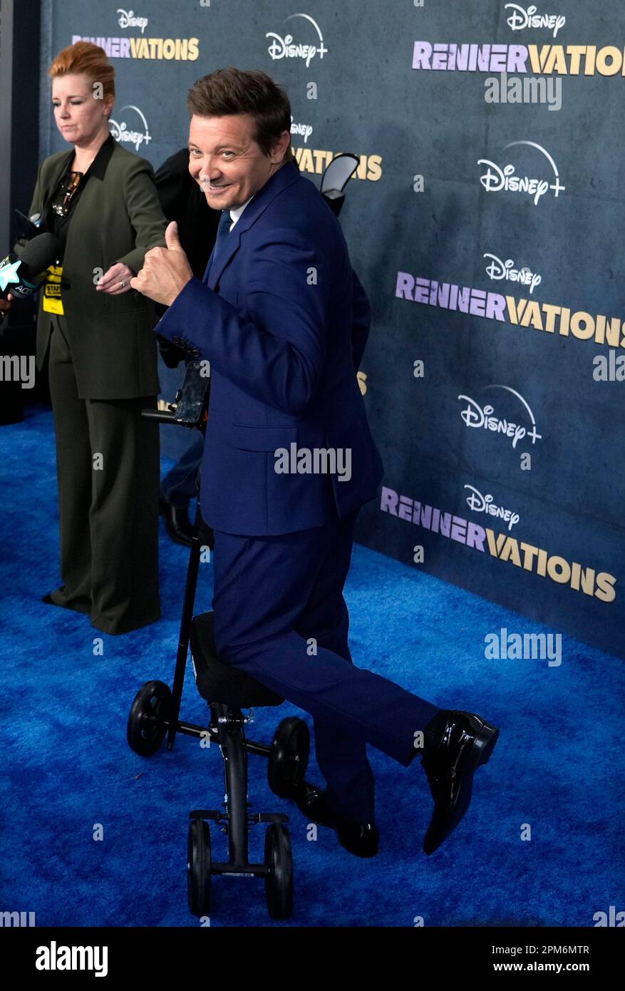 Jeremy Renner, the host and executive producer of "Rennervations ...