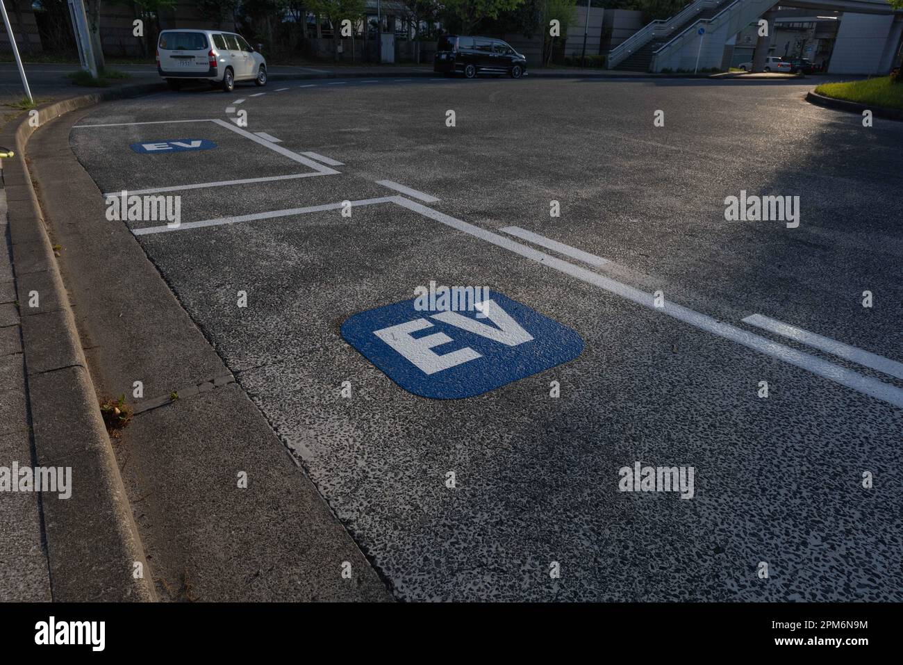 Yokohama, Japan. 10th Apr, 2023. EV quick charging station in Yokohama ...
