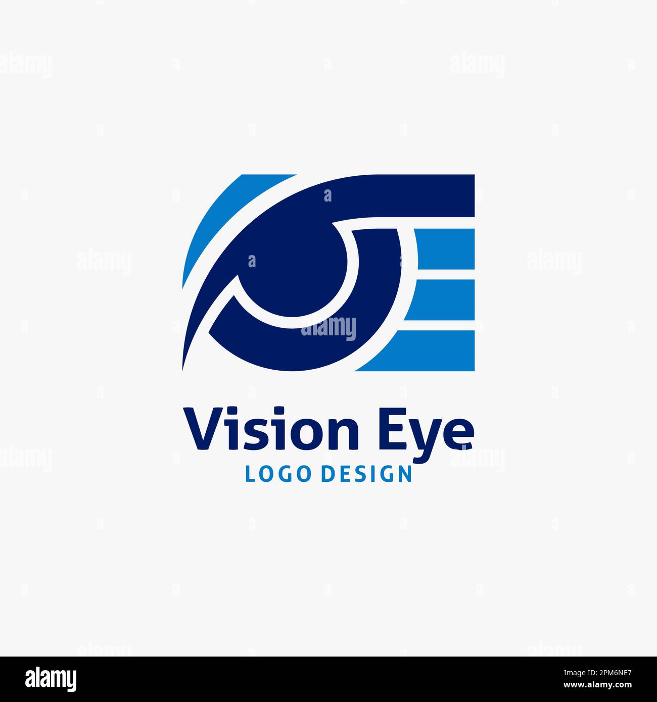 Eye logo Cut Out Stock Images & Pictures - Alamy