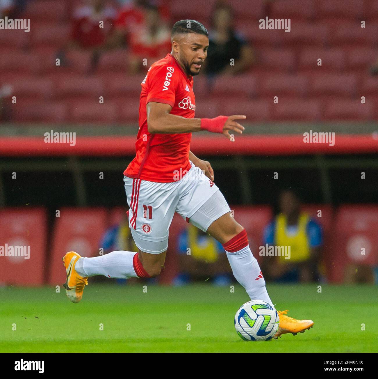 Porto Alegre, Brazil, 11th Apr, 2023. Wanderson of Internacional ...