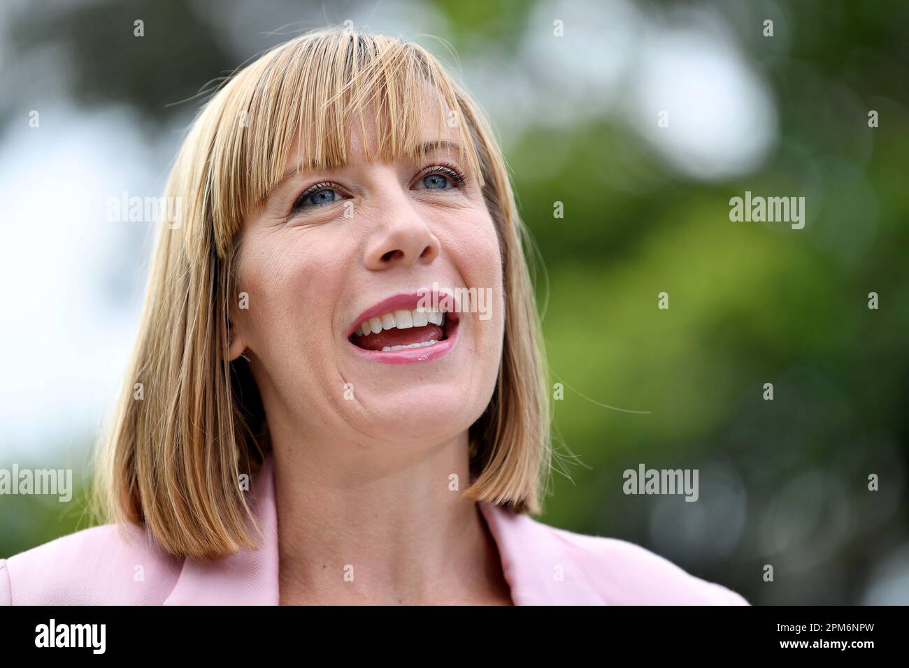 NSW Minister for Transport Jo Haylen speaks to media during a press ...