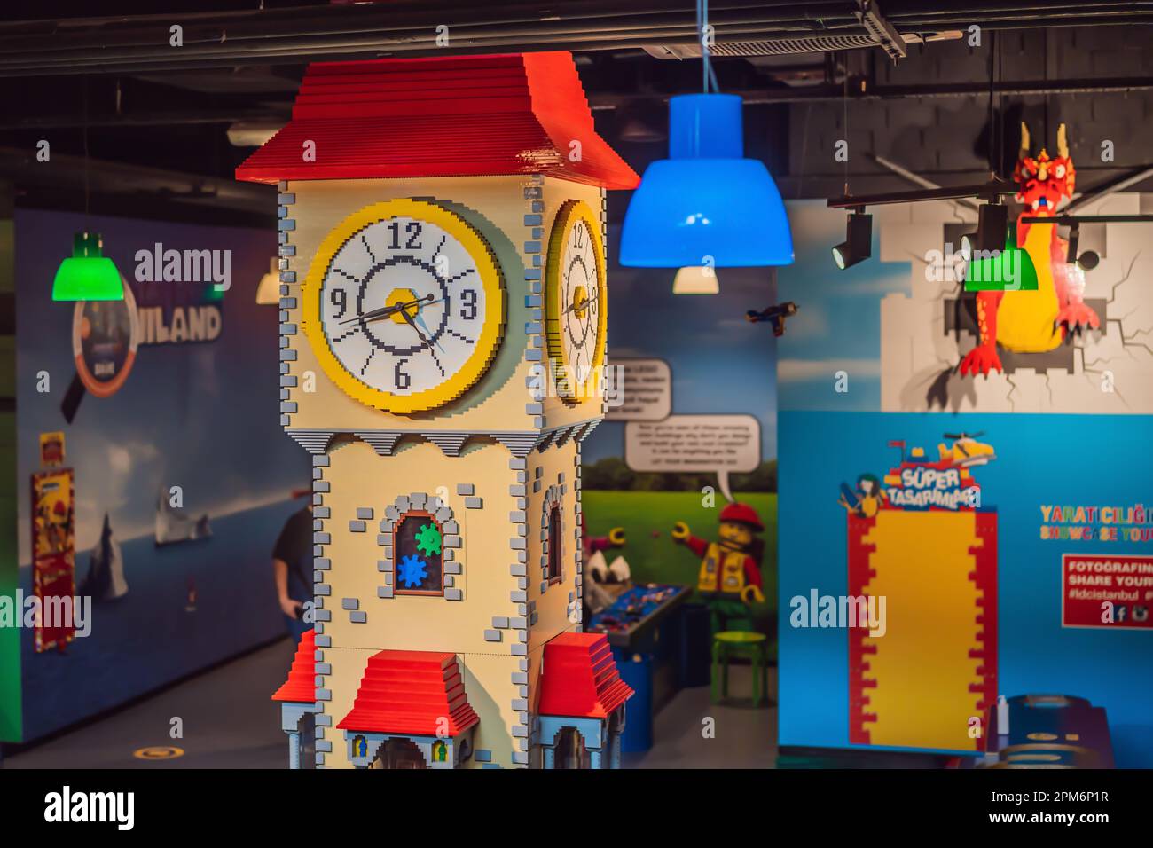 The lego tower at legoland park hi-res stock photography and images - Alamy