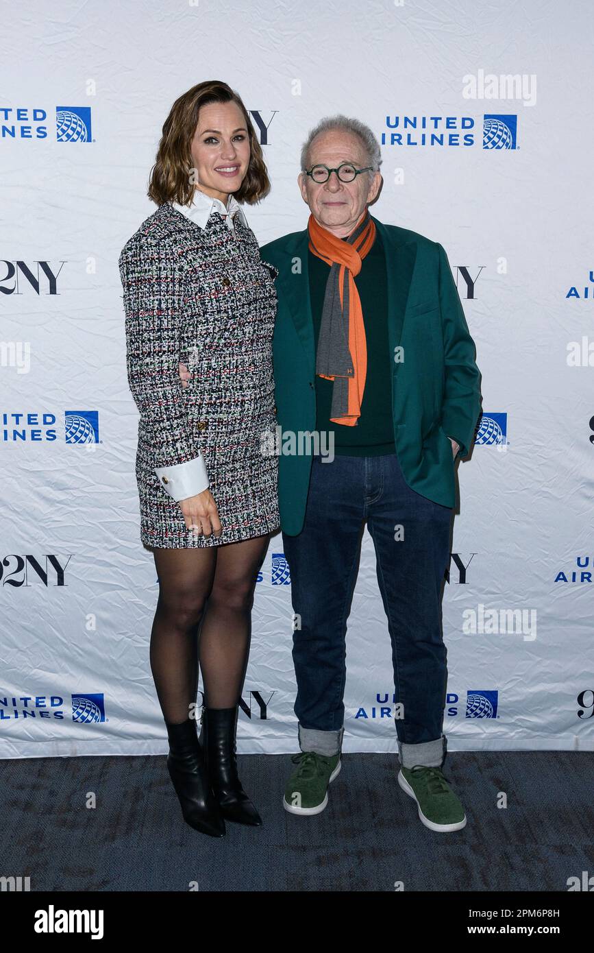 Jennifer Garner, left, and Ron Rifkin attend a special screening and ...