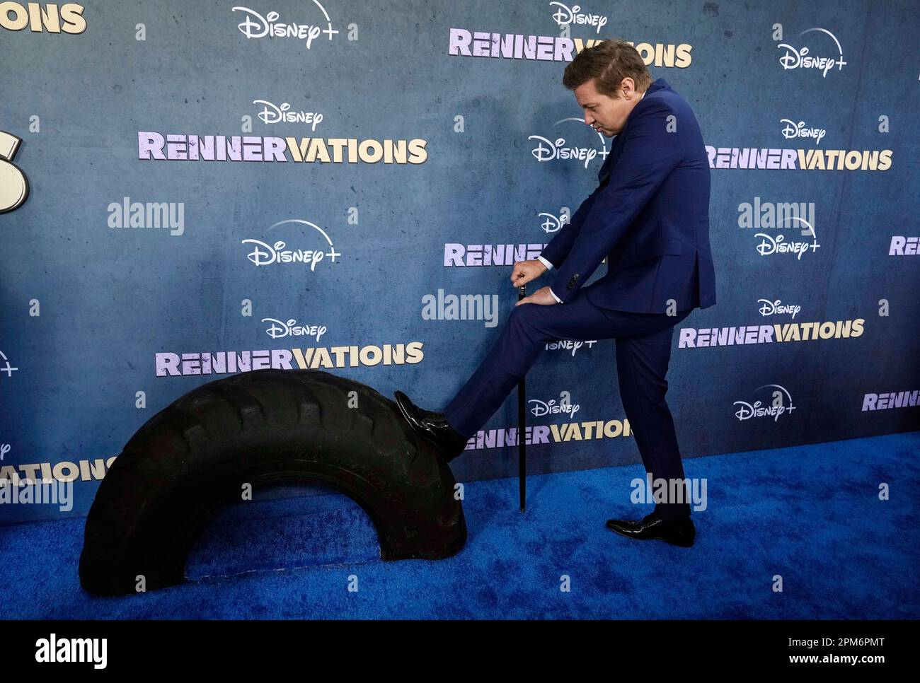 Jeremy Renner, host and executive producer of "Rennervations," takes a ...