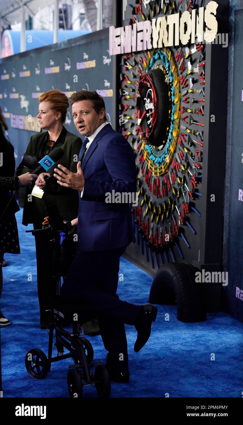 Jeremy Renner, the host and executive producer of "Rennervations," is ...