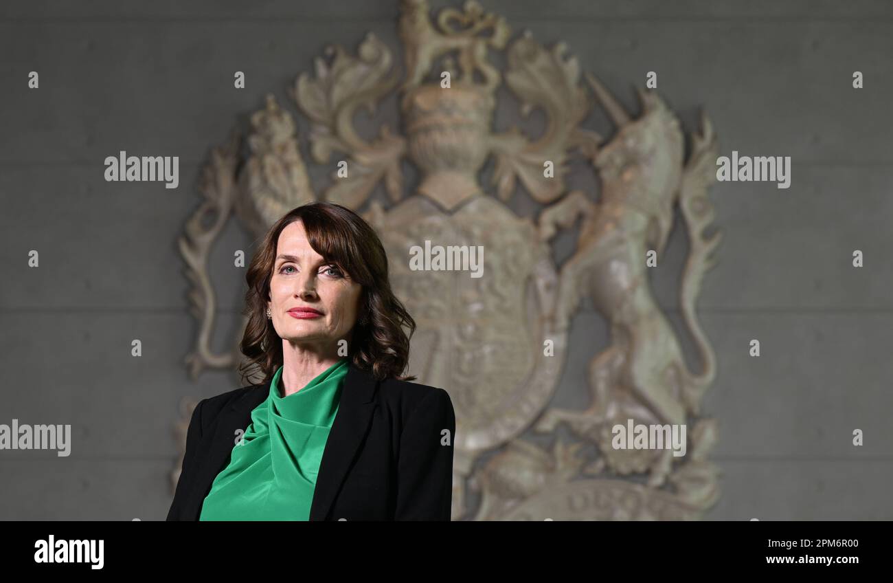 Justice Catherine Muir poses for a photograph at the Brisbane Supreme ...