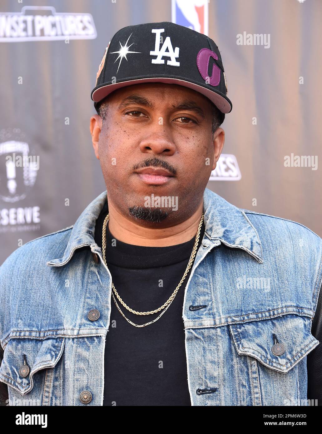 Burbank, USA. 11th Apr, 2023. Jude Thomas arriving to the ‘Sweetwater ...