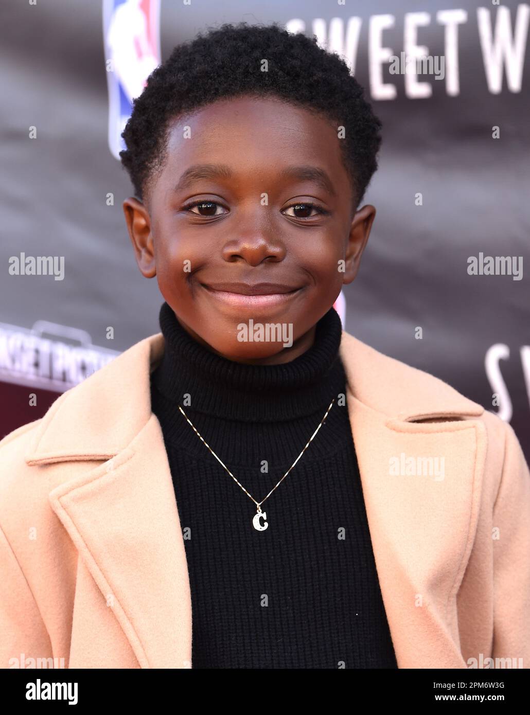 Burbank, USA. 11th Apr, 2023. Ca'Ron Jaden Coleman arriving to the ‘Sweetwater' Los Angeles ...