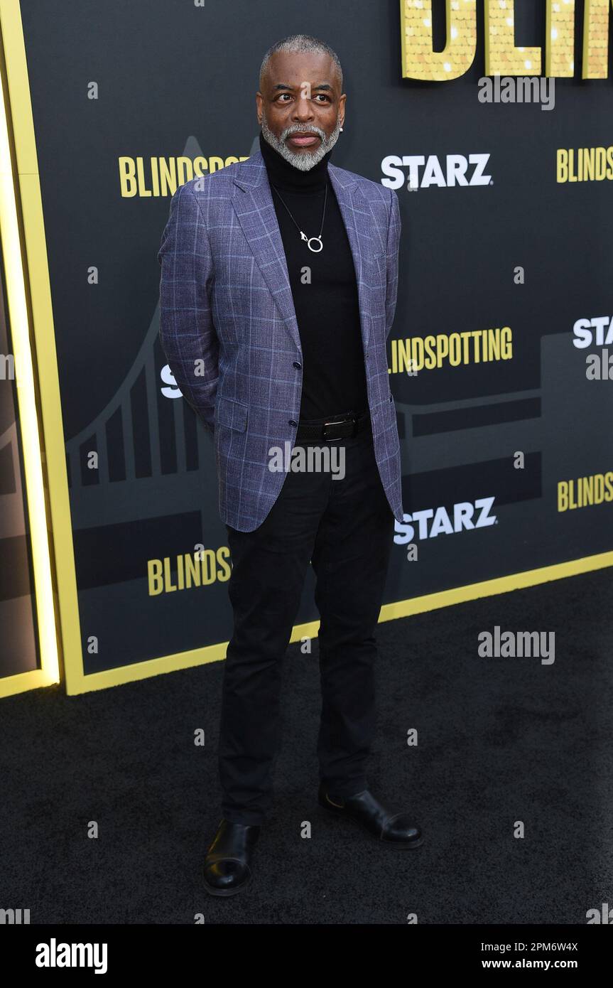 LeVar Burton arrives at the premiere of "Blindspotting" on Tuesday ...