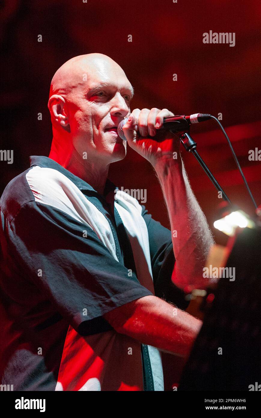 Peter Garrett of Midnight Oil performing at the 2010 Sydney Festival in ...