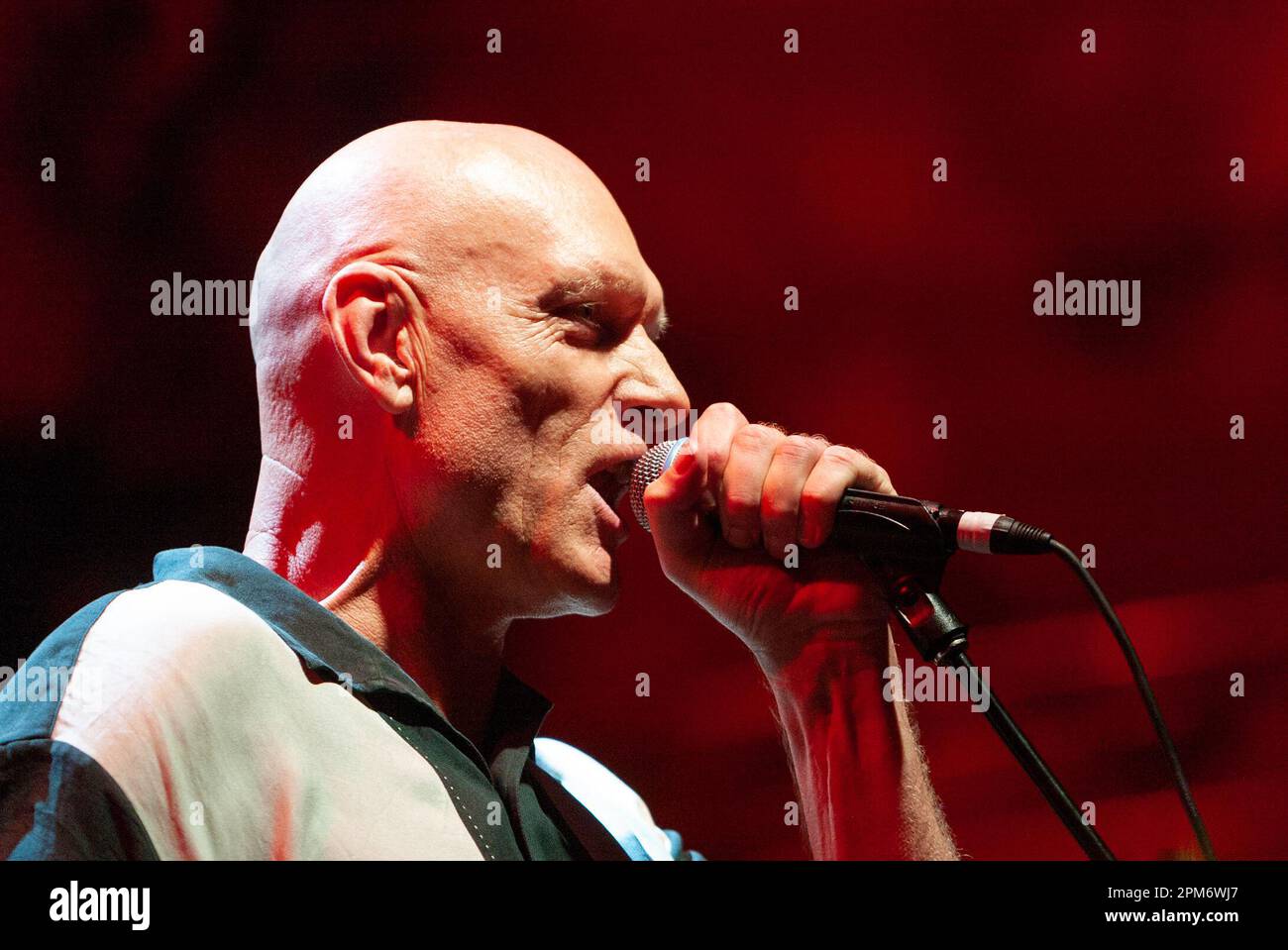 Peter Garrett of Midnight Oil performing at the 2010 Sydney Festival in ...